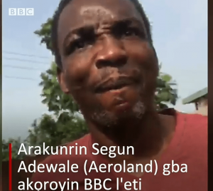 Segun Adewale "Aeroland", Dep DG Of Jimi Agbaje’s Campaign Caught On ...