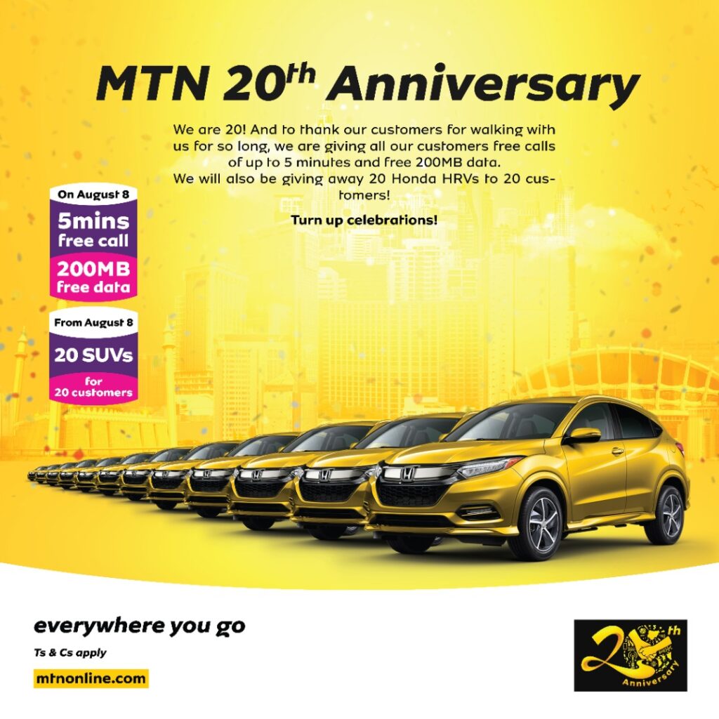 7 Things To Know About MTN Nigeria’s SUVs Anniversary Gift | SocietyNow