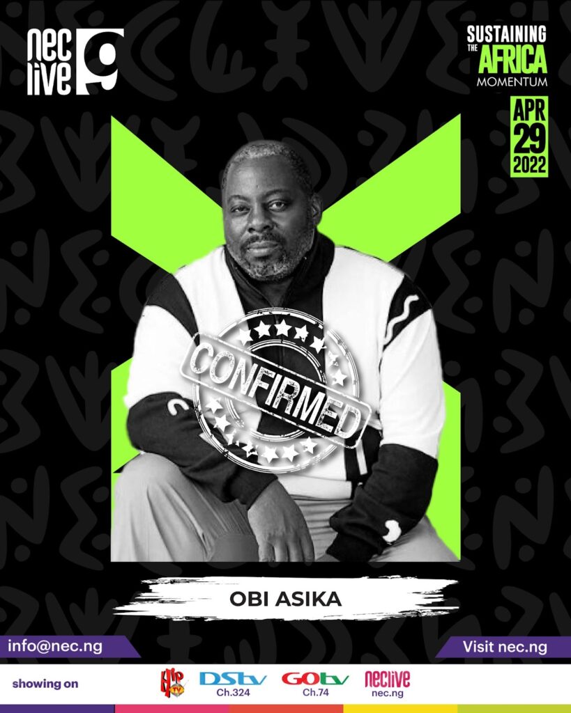 How Obi Asika Intends To Impact On Creative Industry At NECLive9 ...