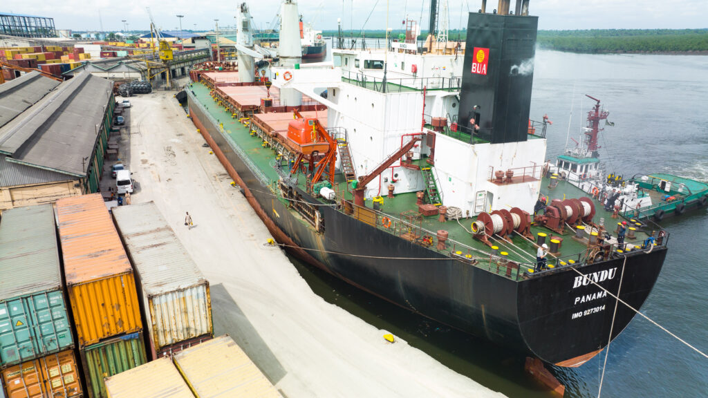 BUA Foods Takes Delivery Of One Of Two Cargo Vessels For Sugar ...