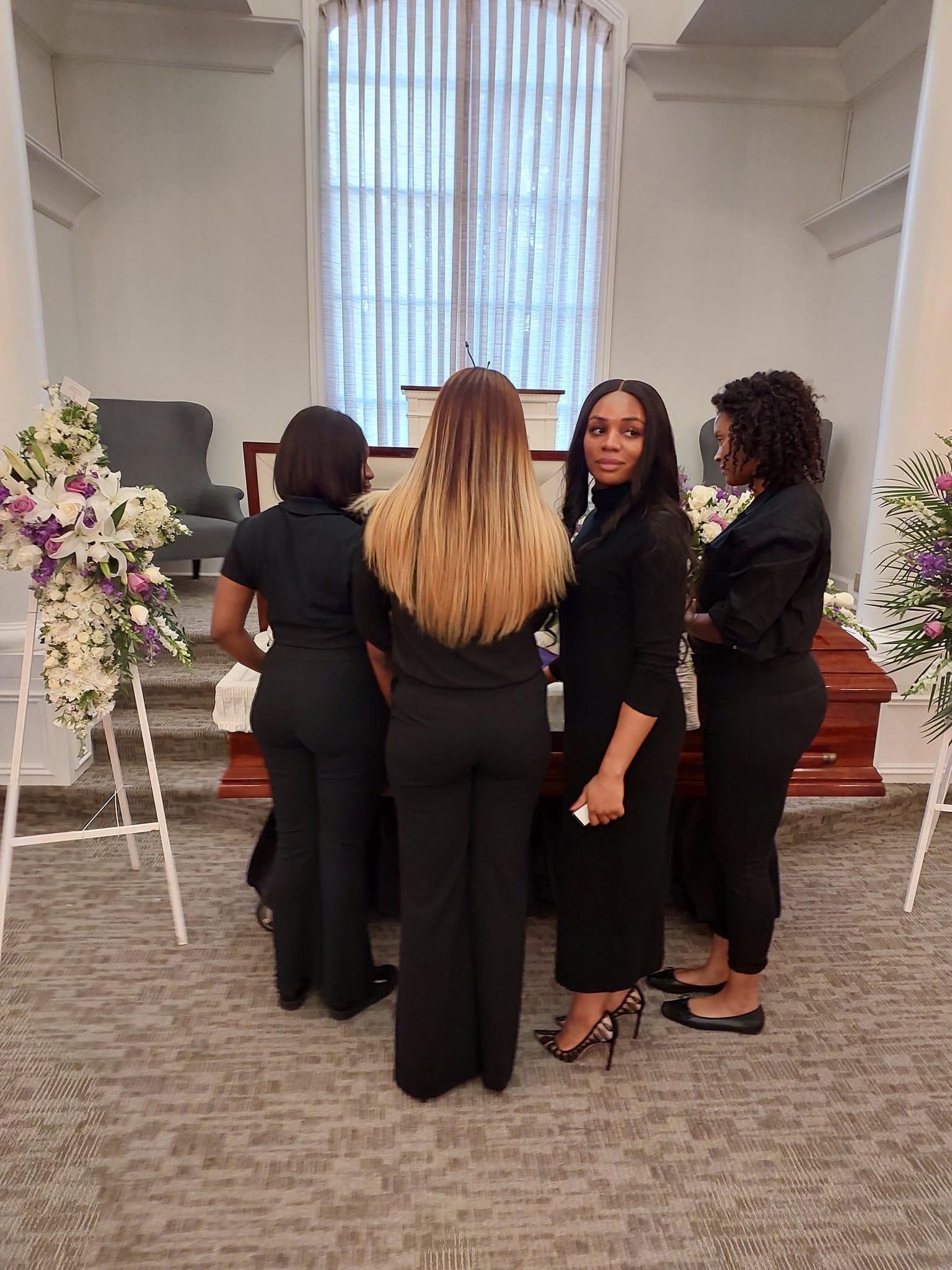 Pictures From Open Casket Viewing For Orji Kalu's Ex-Wife, Ifeoma ...