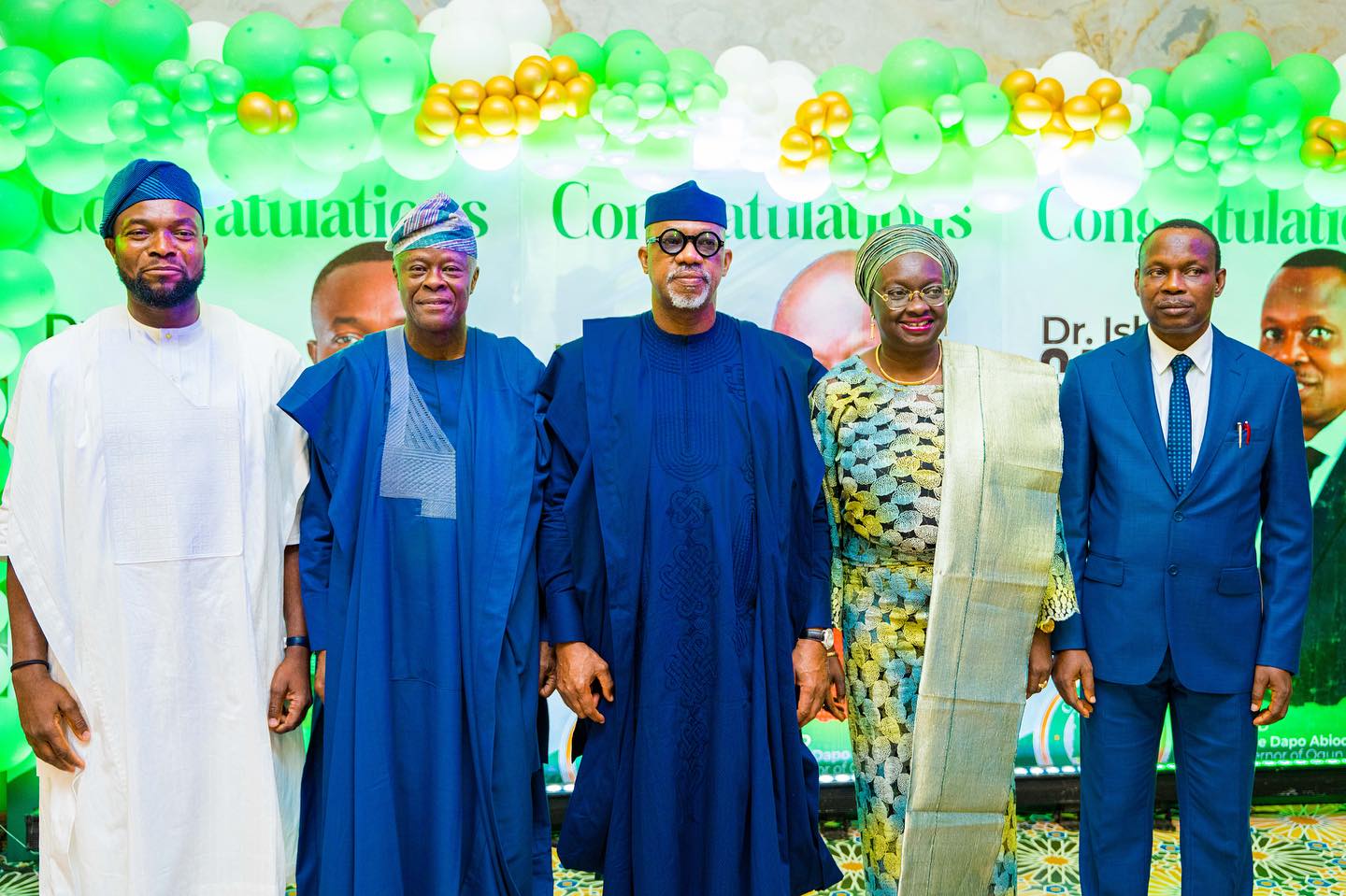 Daniel, Yayi Not In Photos Of Reception For Ministers From Ogun ...