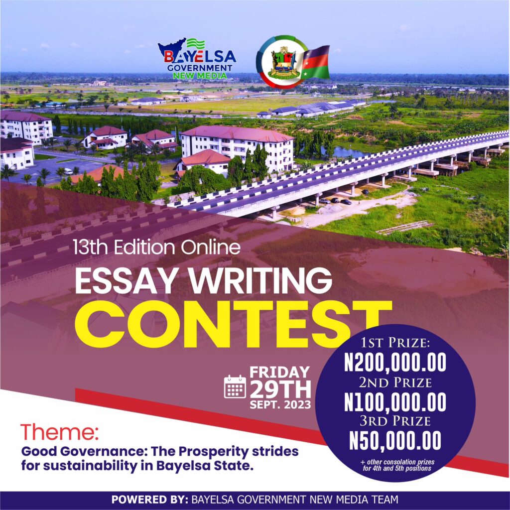 How To Be A Part Of Today's Bayelsa Online Essay Writing Competition ...