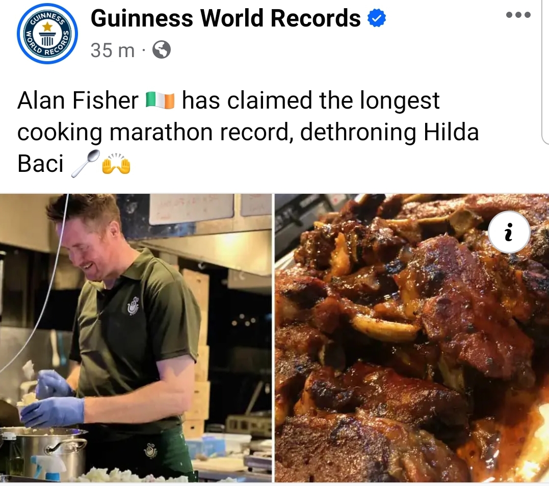 Hilda Baci Out As New GWR Longest Cooking Marathon Record Holder ...