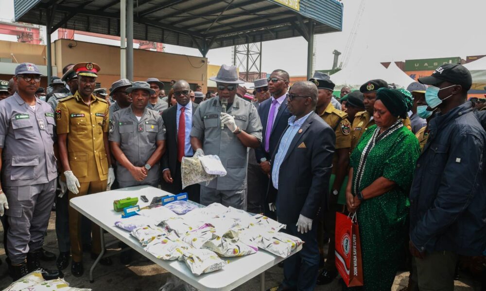 Customs Hands Over N4.279 Billion Worth Seized Cocaine & Colorado To ...