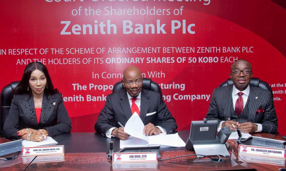 Things To Know As Zenith Bank Shareholders Approve Holdco Structure ...