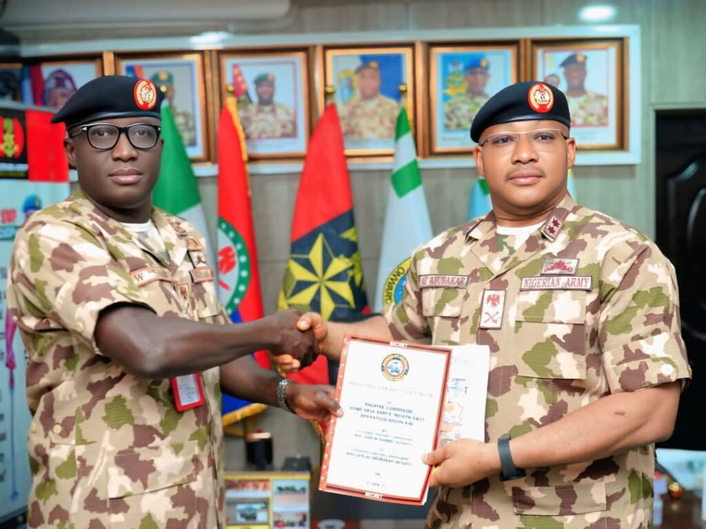 Major Gen Abubakar Takes Charge As New Theatre Commander of Operation ...